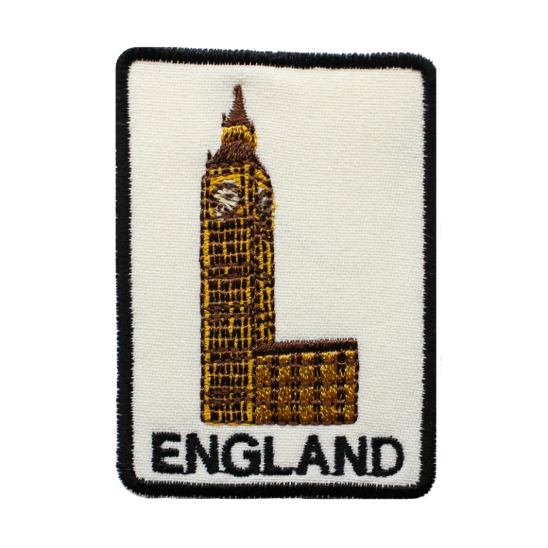 Emblema Bordado Big Ben - Reino Unido - Lousãtextil - Bordados e ...
